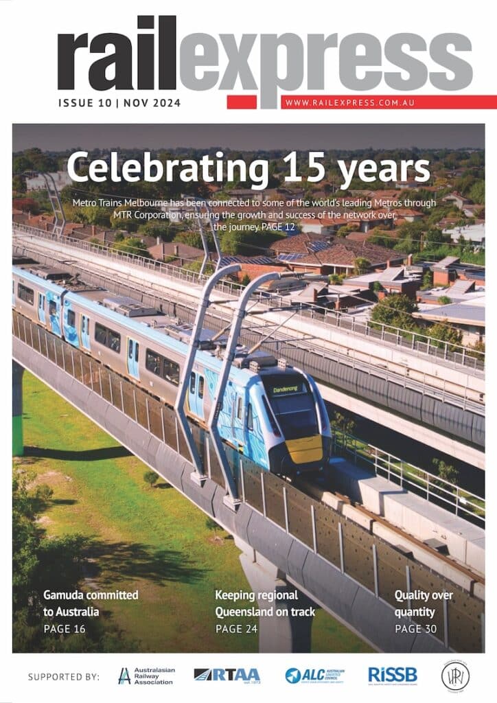 November edition available to read online now - Rail Express