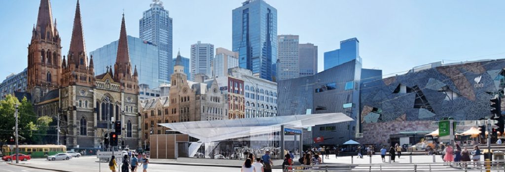 Melbourne’s Town Hall station taking shape - Rail Express