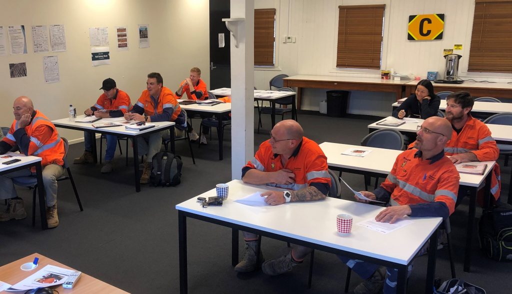 Teaching contemporary rail practices in the training room