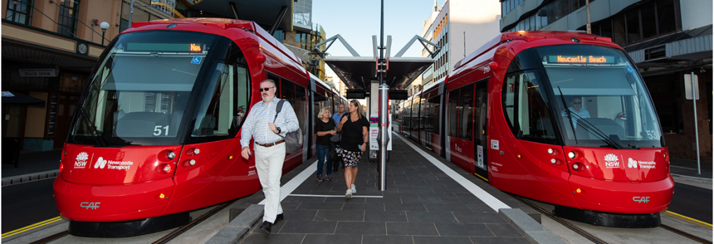 Newcastle light rail passes major milestone
