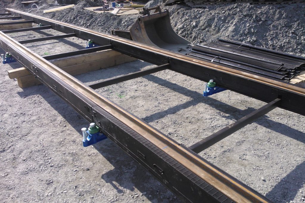 Track damping from STRAILastic: Making light rail tough