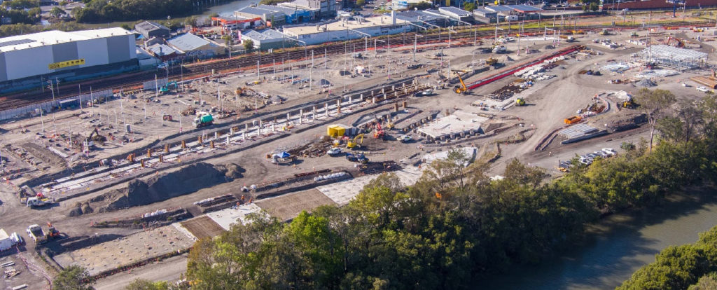 New train stabling yard on track - Rail Express