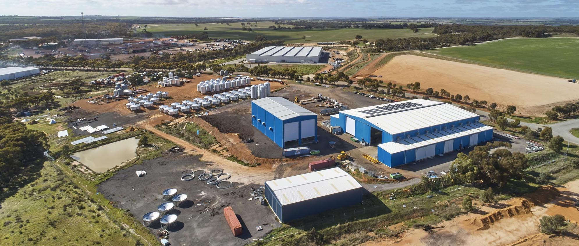 Meenaar grain receival site expanded - Rail Express