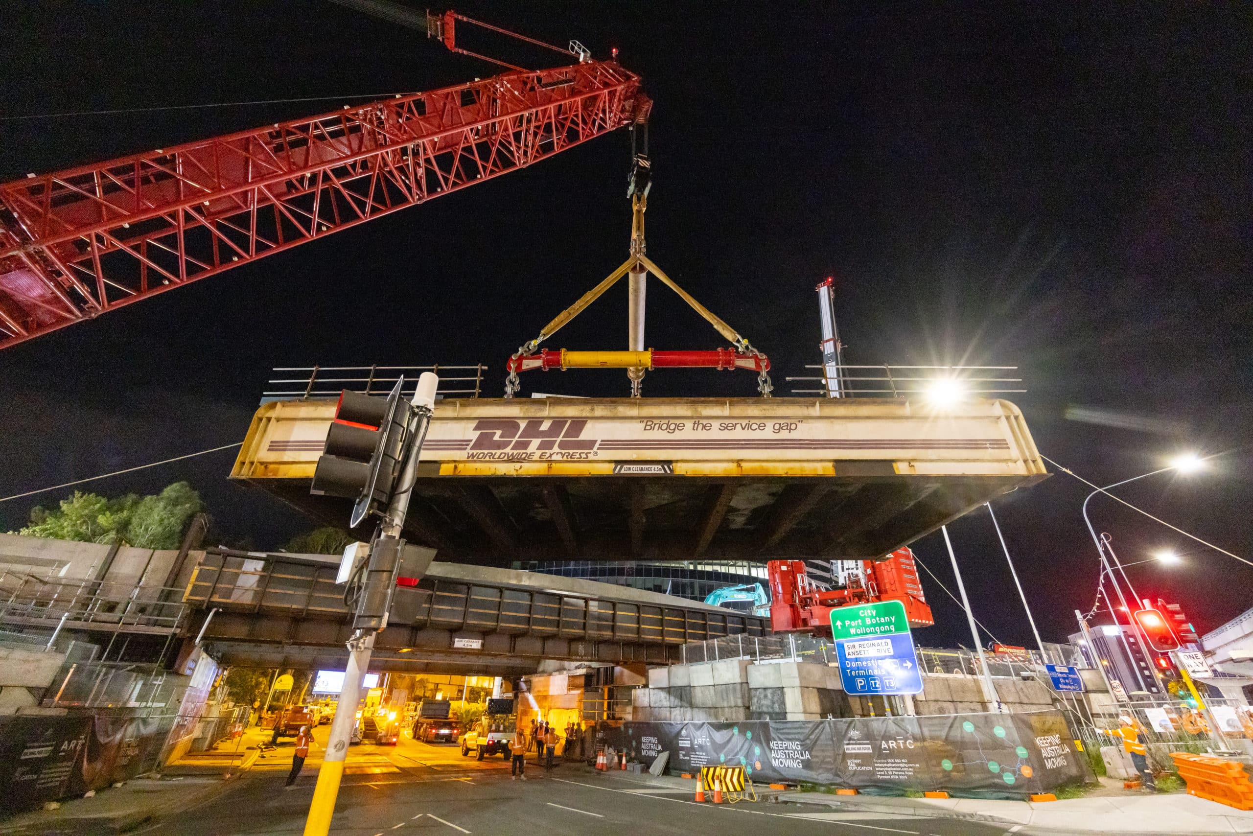 Five-day turnaround for Botany Rail Duplication bridge - Rail Express