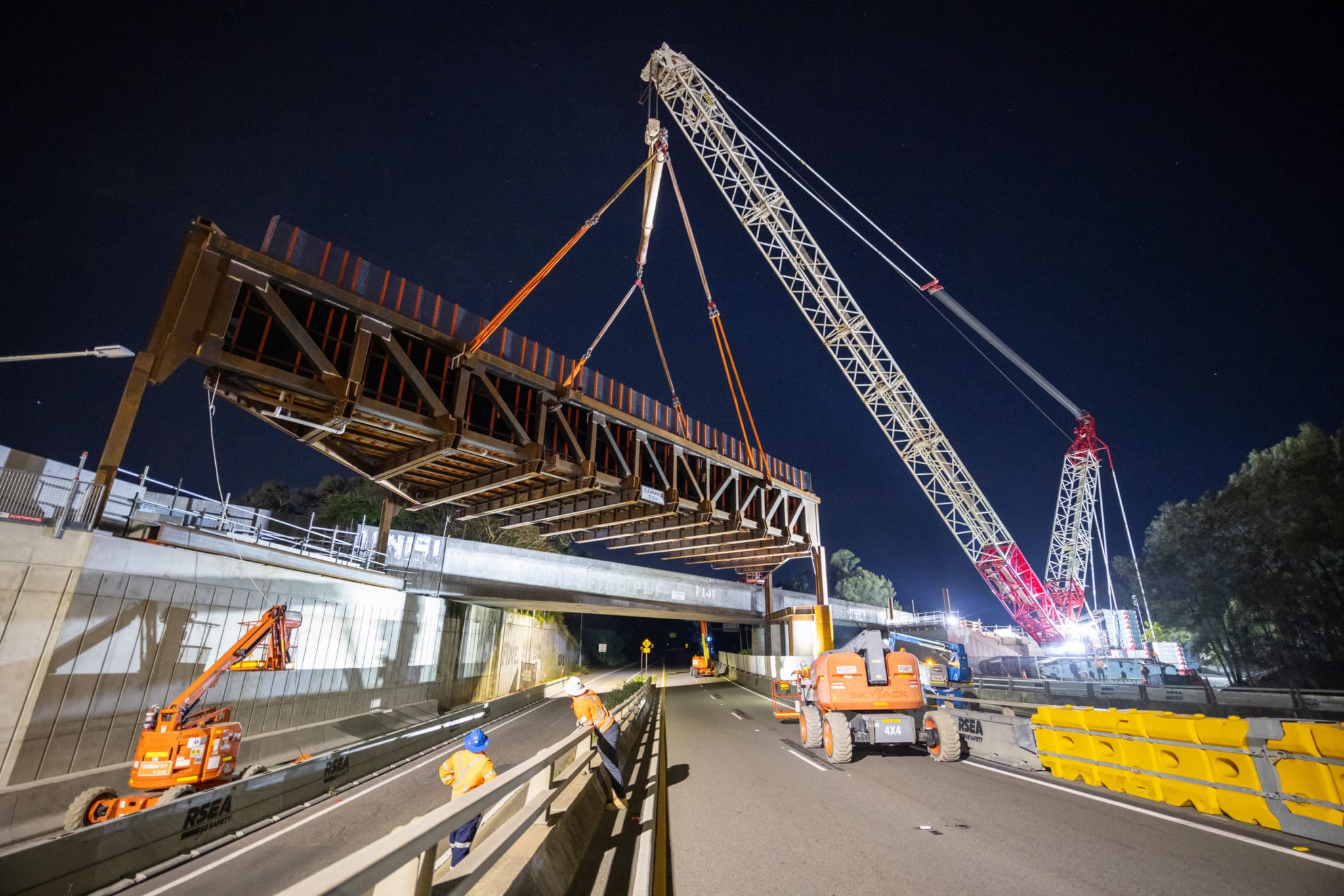Botany rail duplication bridge works underway - Rail Express