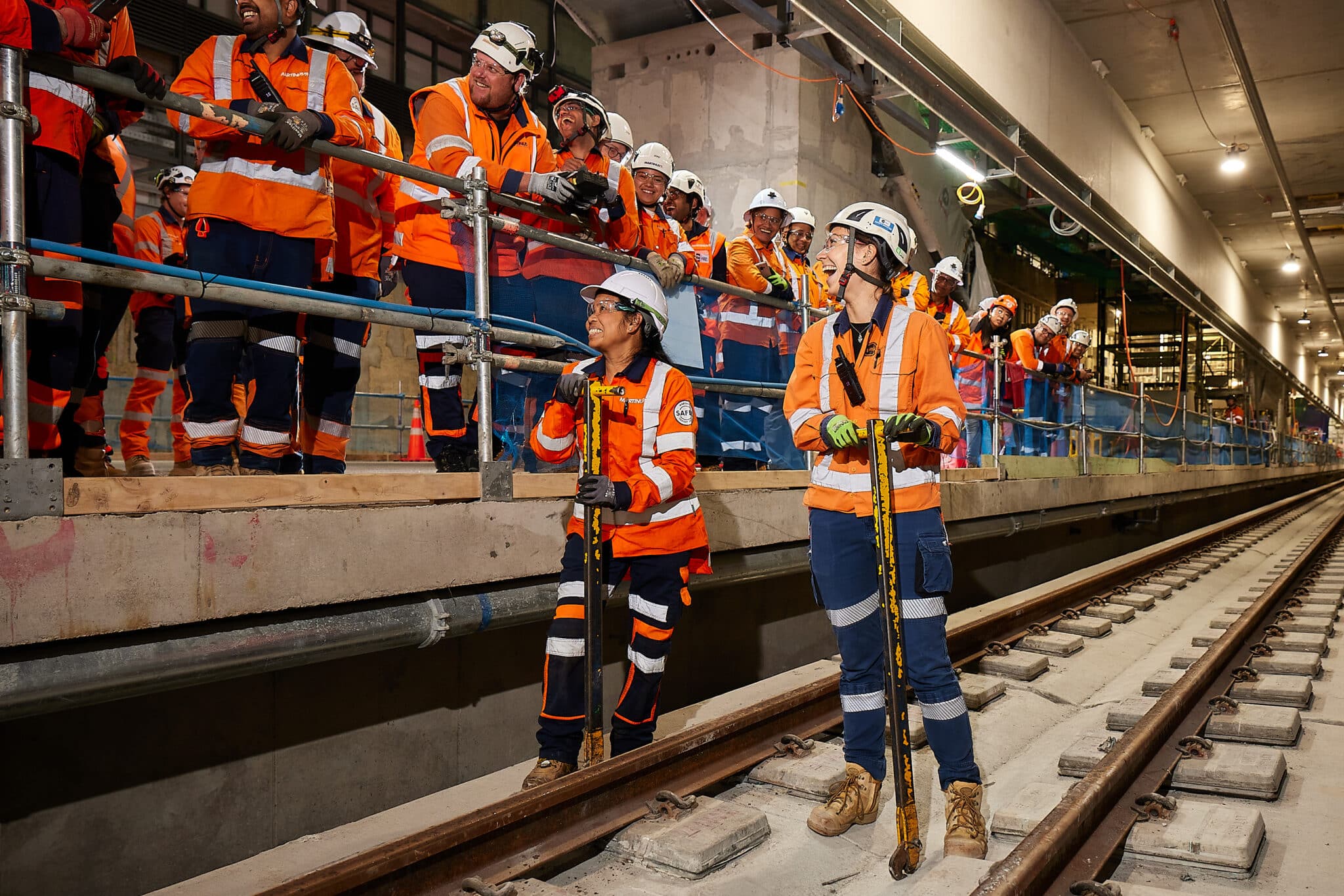 City Rail Link tracks make right connection - Rail Express