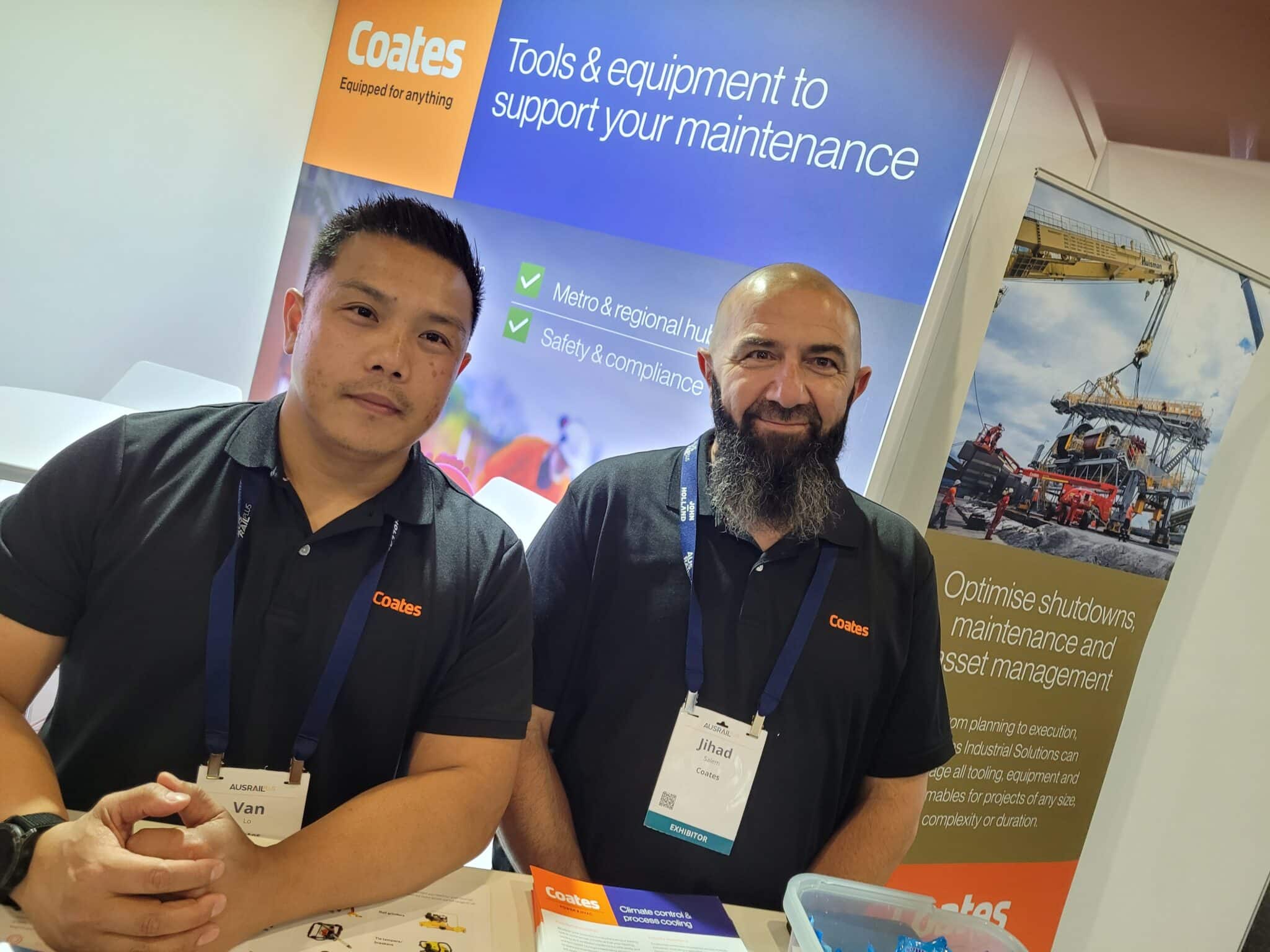 AusRAIL PLUS: Coates debuts in rail - Rail Express