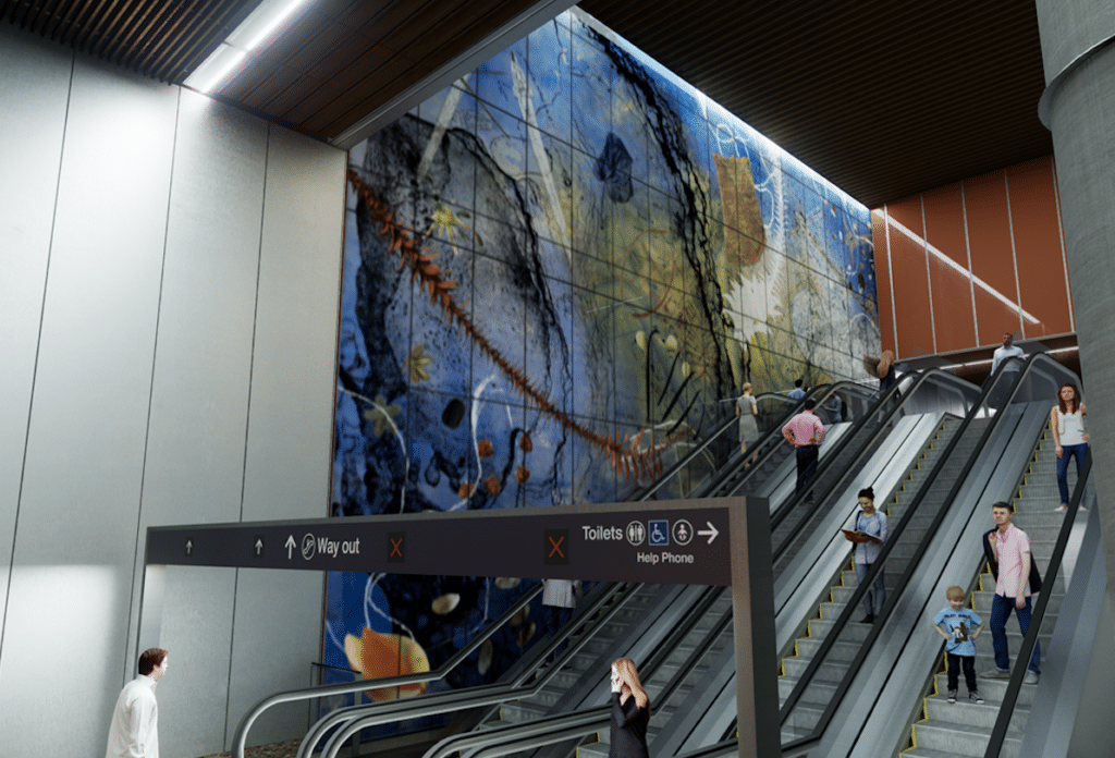 Progress at Roma Street as Cross River Rail station emerges - Rail Express