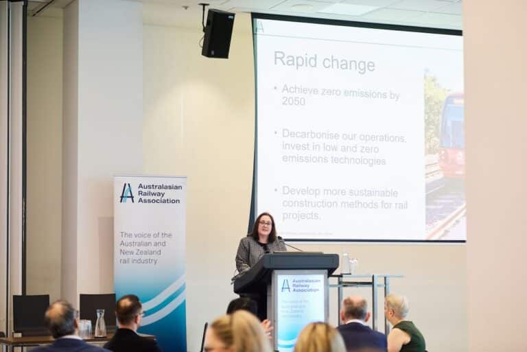 Rail industry leaders address sustainability summit - Rail Express