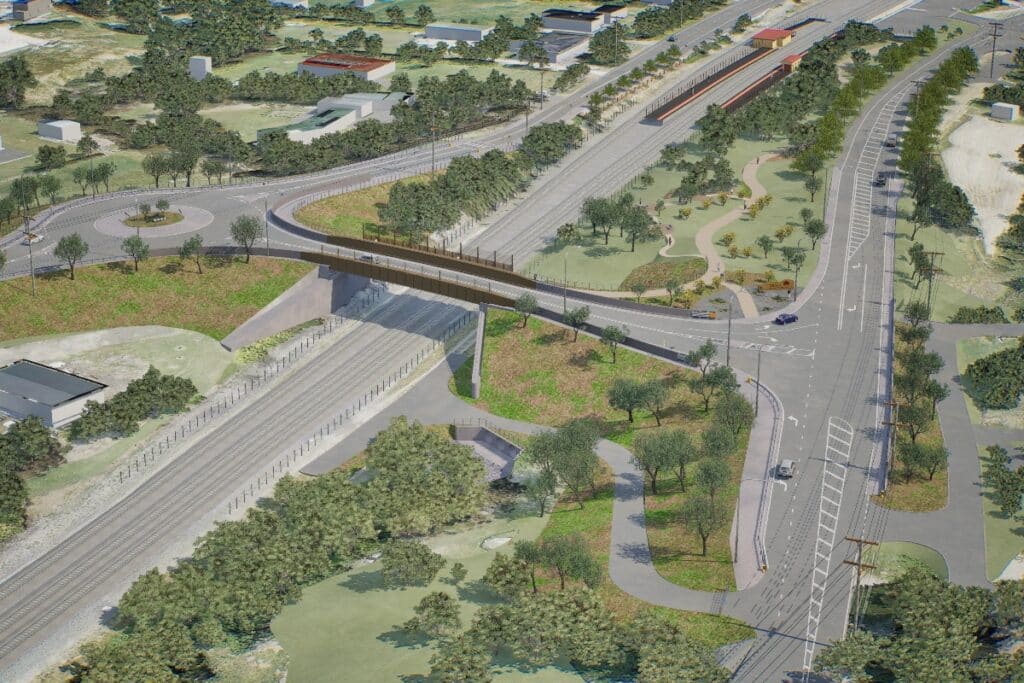 Inland Rail releases latest designs for Broadford-Wandong road bridge