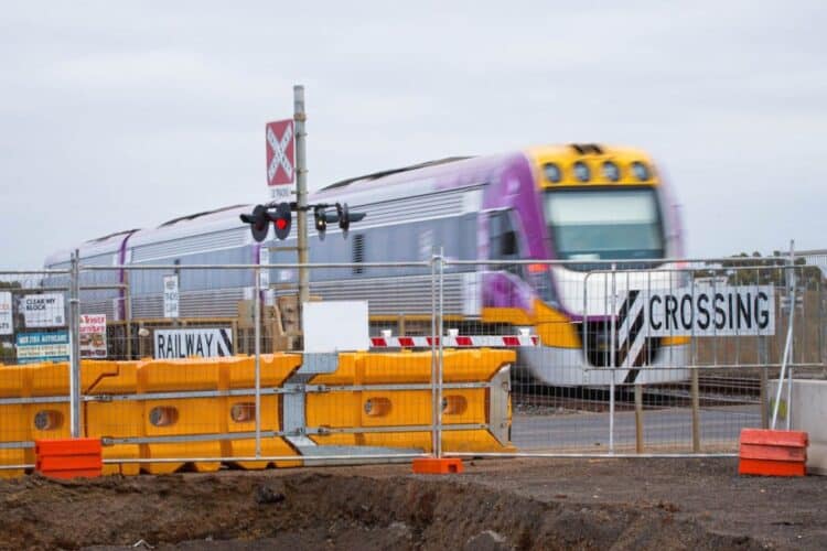 Major progress made on Level Crossing Removal Project
