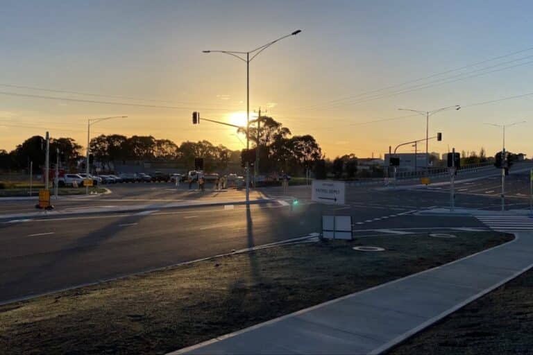 New intersection opens after level crossing removal