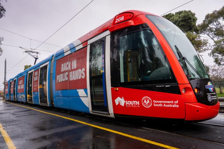 Adelaide's trams officially back in public hands