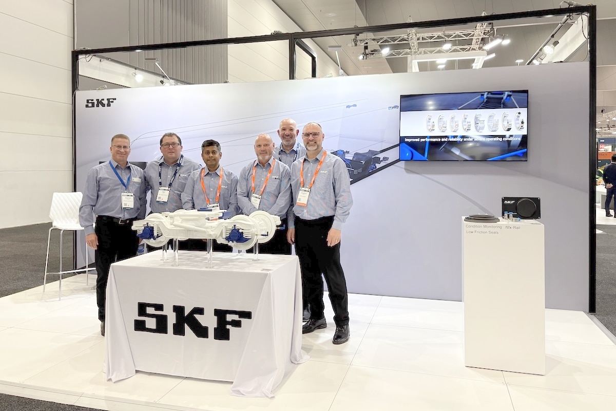 SKF shines at AusRAIL PLUS 2025 as digital innovation takes centre stage