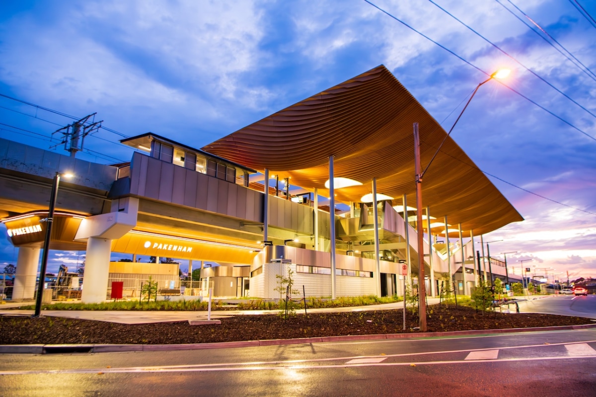 Melbourne station scoops top design award