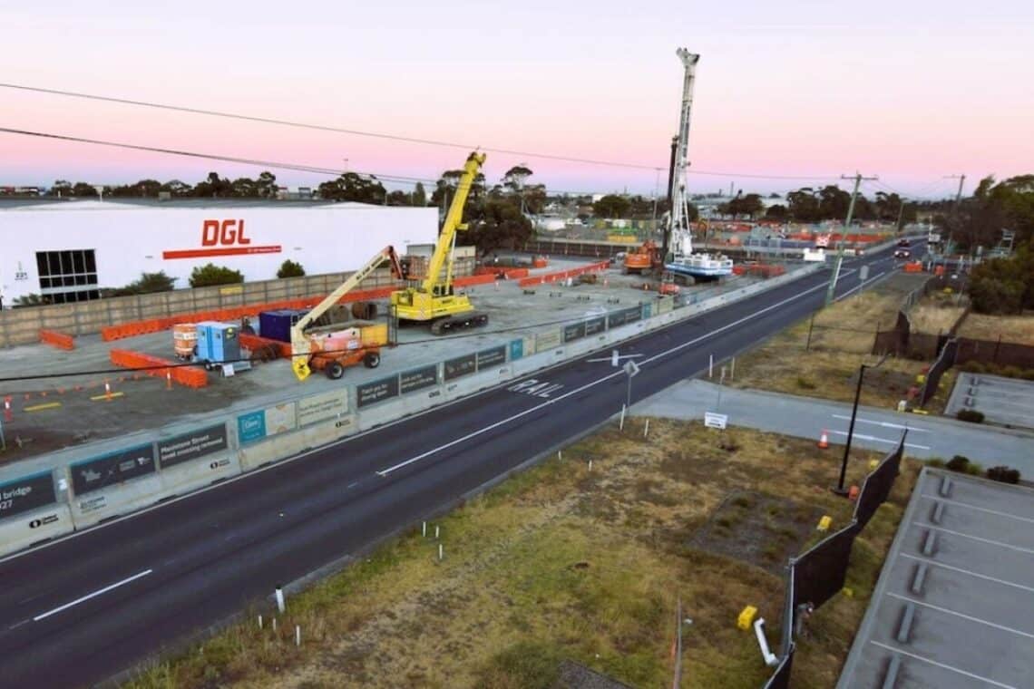 Work progresses to remove 'dangerous' level crossing