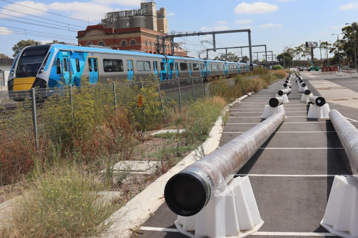 Melbourne Airport Rail: Works to untangle busy rail junction kick off