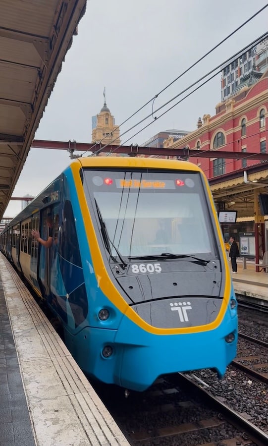 Melbourne’s newest train, the X’Trapolis 2.0, enters passenger service